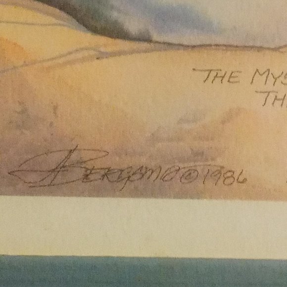 Jody Bergsma | Art | 986 Vintage Jody Bergsma Limited Edition ...